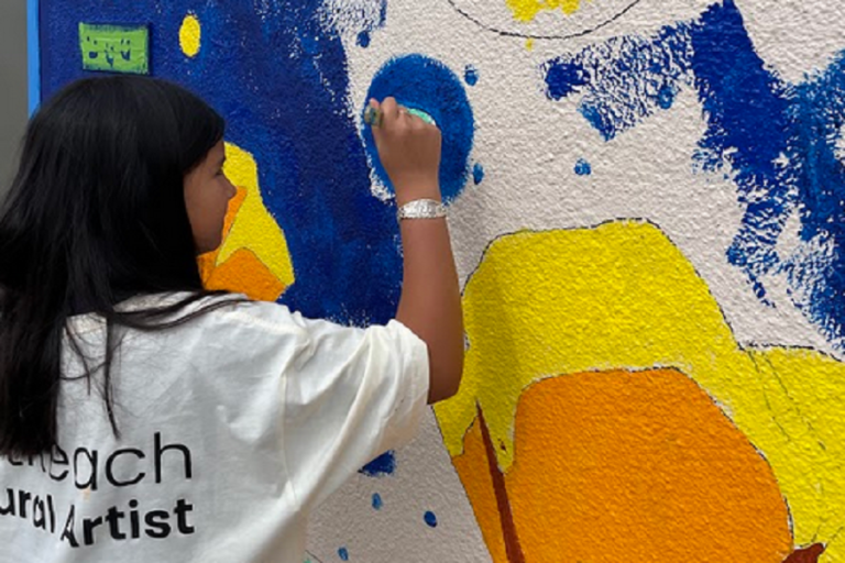 New Mural For Lauderbach Elementary – ArtReach San Diego